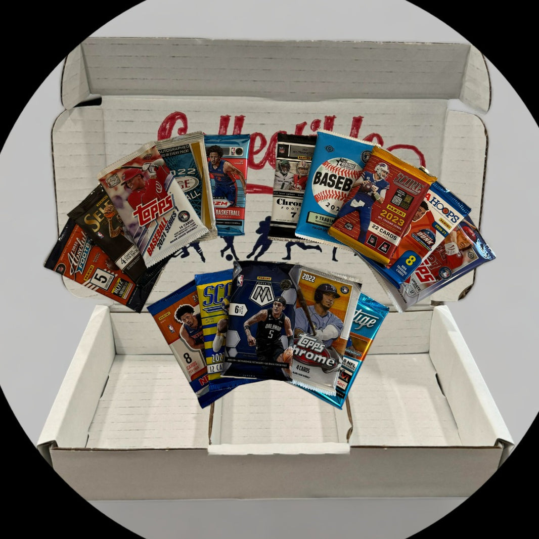 3 Sport Mix - Baseball, Football, Basketball – Collectible Card Club